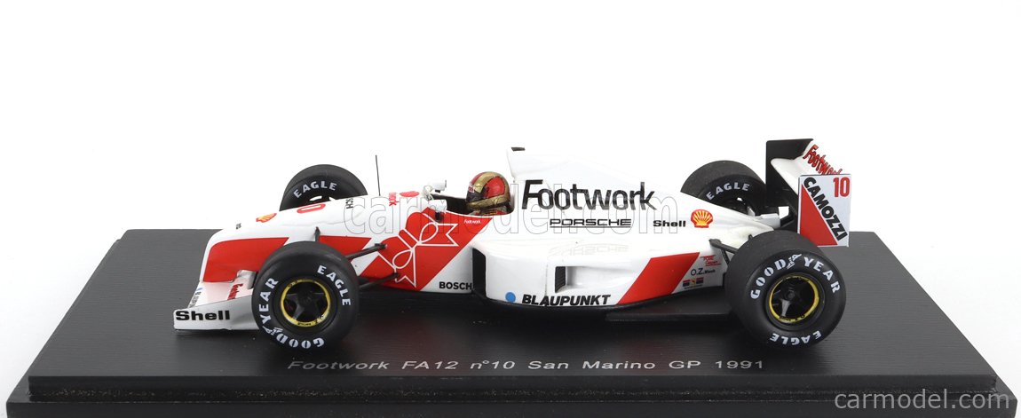 SPARK-MODEL S3981 Scala 1/43 | FOOTWORK F1 FA12 N 10 SAN MARINO GP 1991 ...