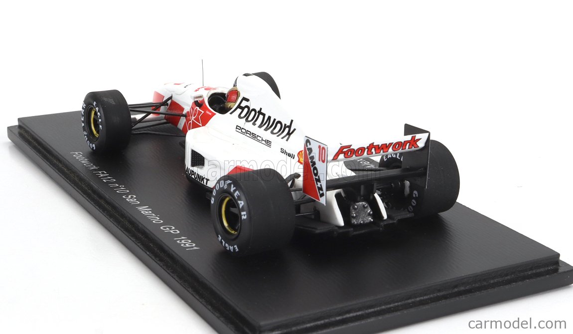 SPARK-MODEL S3981 Scala 1/43 | FOOTWORK F1 FA12 N 10 SAN MARINO GP 1991 ...