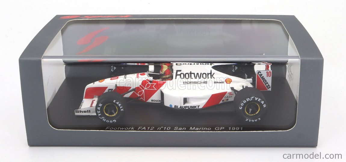 SPARK-MODEL S3981 Scala 1/43 | FOOTWORK F1 FA12 N 10 SAN MARINO GP 1991 ...