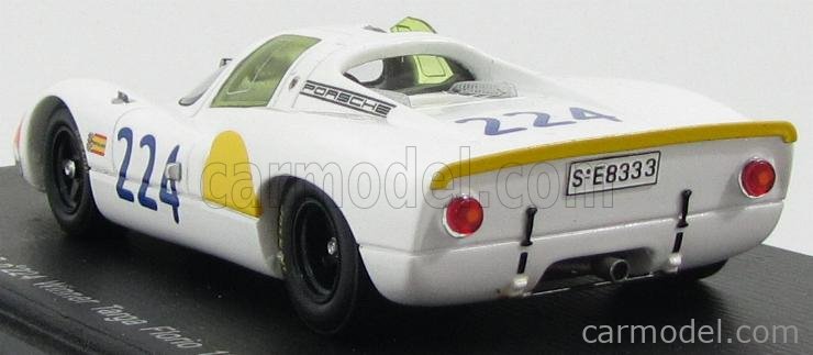 SPARK-MODEL S4160 Scale 1/43 | PORSCHE 907 COUPE N 224 WINNER TARGA ...