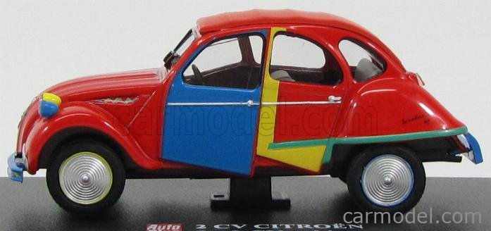 EDICOLA CITR2CVAUTOPLUS022 Scale 1/43 | CITROEN 2CV PICASSO CUBISTE ...