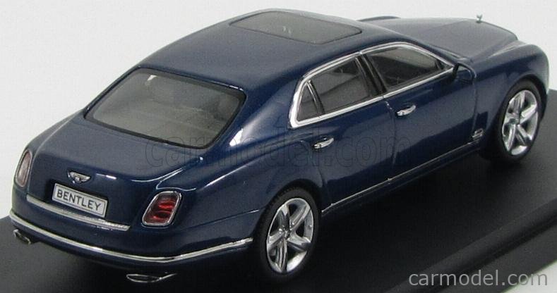KYOSHO 05611MBL Escala 1/43 | BENTLEY MULSANNE SPEED 2014 MARLYN BLUE MET