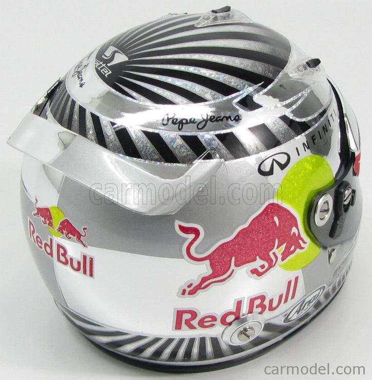 MINICHAMPS 321120201 Escala 1/2 | ARAI HELMET F1 RED BULL BRAZIL GP ...