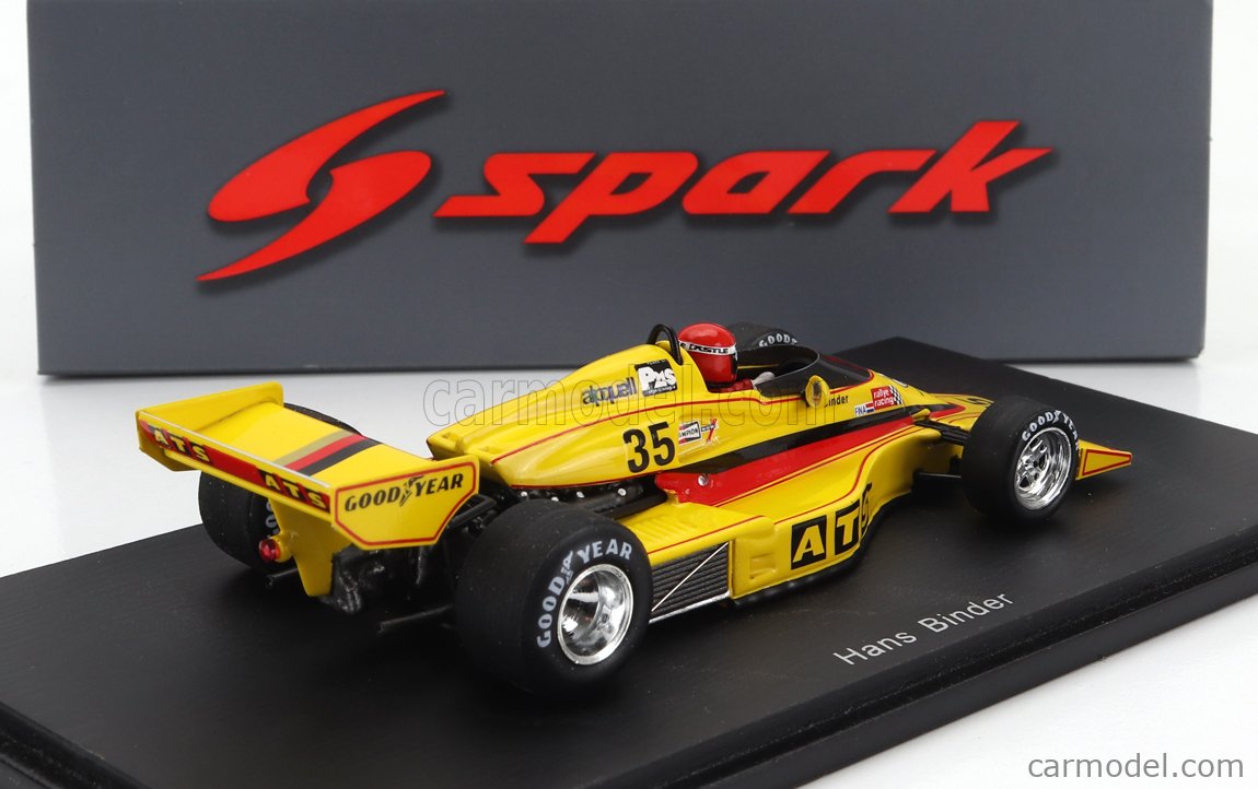 SPARK-MODEL S3373 Echelle 1/43 | PENSKE F1 ATS PC4 N 35 DUTCH GP 1977 ...