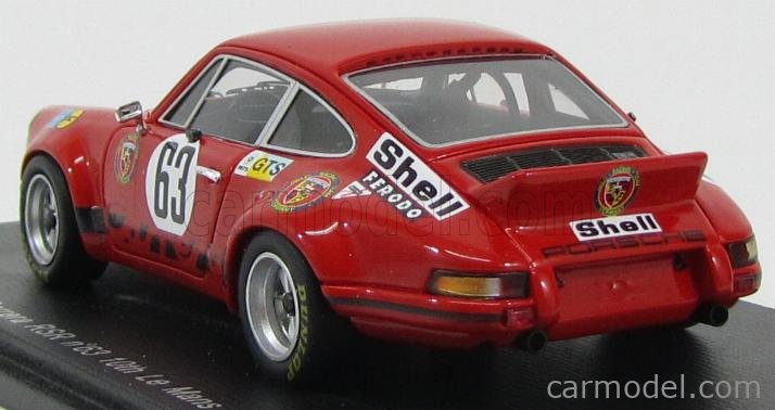 SPARK-MODEL S3398 Escala 1/43 | PORSCHE 911 CARRERA RSR TEAM GELO ...