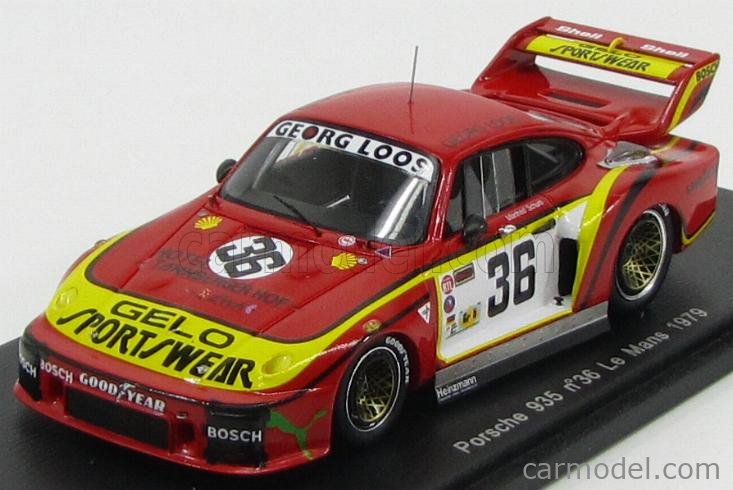 SPARK-MODEL S4165 Scala 1/43 | PORSCHE 935 3.0L TURBO TEAM GELO RACING ...