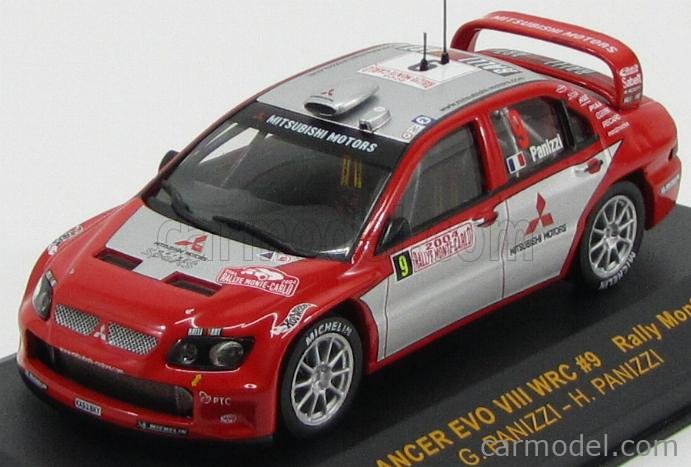 IXO-MODELS RAM146 Escala 1/43 | MITSUBISHI LANCER EVO VIII WRC N 9 ...