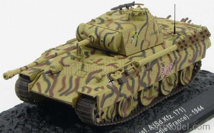 EDICOLA CARARMDEA005 Echelle 1/72 | KRUPP TANK PZ.KPFW. V PANTHER AUSF ...