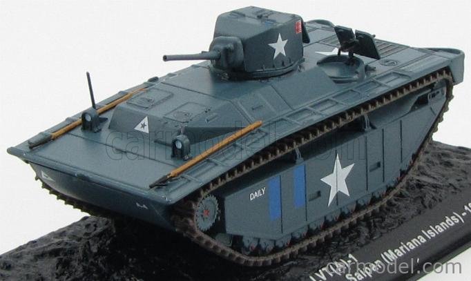 EDICOLA CARARMDEA043 Scale 1/72 | FMC TANK LVT-A-1 708th BATTALION US ...