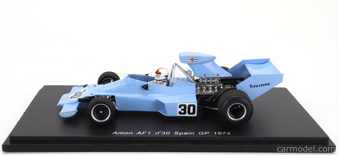 SPARK-MODEL S3890 Scale 1/43 | AMON F1 AF101 N 30 SPAIN GP 1974 CHRIS ...