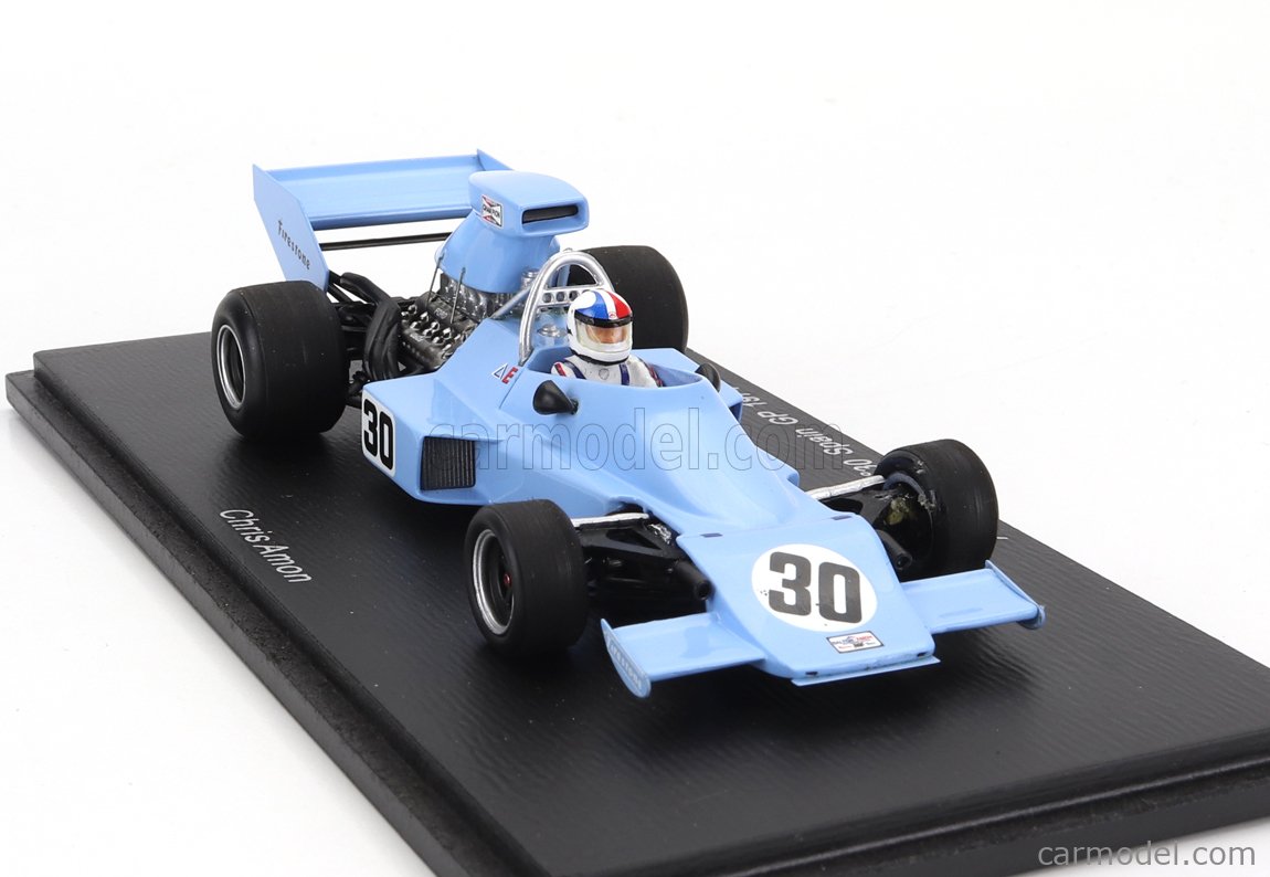 SPARK-MODEL S3890 Echelle 1/43 | AMON F1 AF101 N 30 SPAIN GP 1974 CHRIS ...