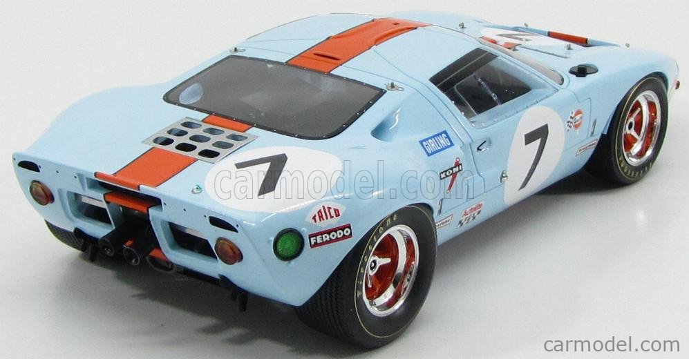SPARK-MODEL 18S128 Scale 1/18 | FORD USA GT40 MKI 4.9L V8 TEAM GULF ...