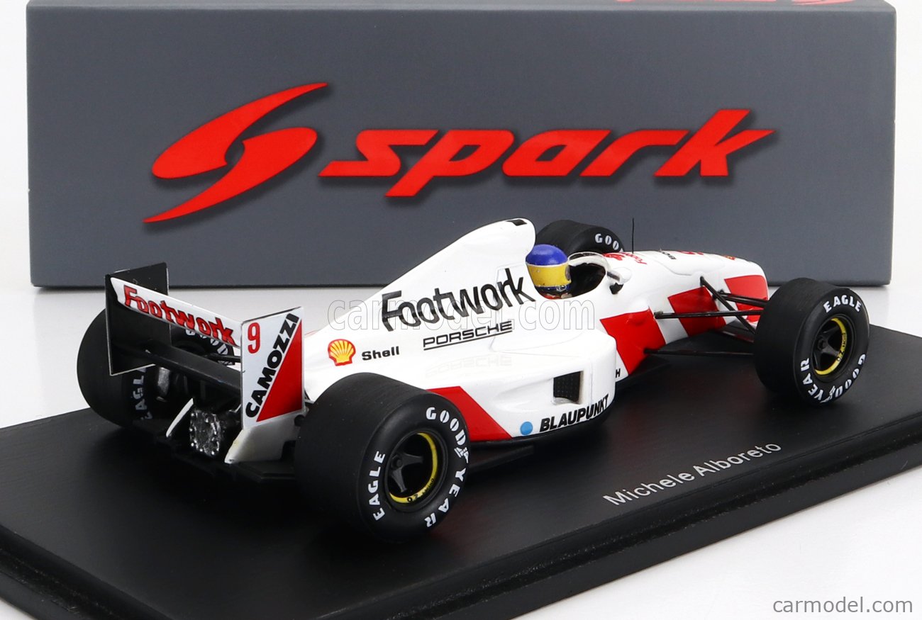 SPARK-MODEL S3980 Scale 1/43 | FOOTWORK F1 FA12 N 9 MONACO GP 1991 ...