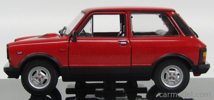 EDICOLA 4RUOTE024 Escala 1/24 | AUTOBIANCHI A112 ABARTH 70HP 1979 RED