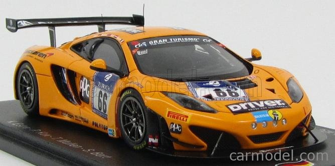 SPARK-MODEL SG154 Масштаб 1/43 | McLAREN MP4-12C GT3 TEAM DORR ...