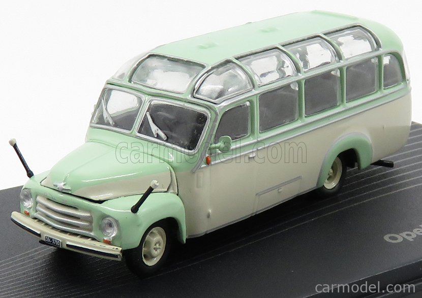 EDICOLA OPCOL000 Scale 1/64 | OPEL BLITZ PANORAMA AUTOBUS 1954 LIGHT ...