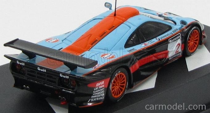 EDICOLA PADELAVI026 Scale 1/43 | McLAREN F-1 GTR TEAM GULF DAVIDOFF N 2 ...