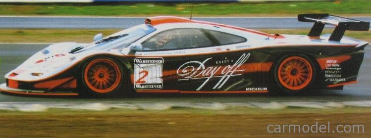 EDICOLA PADELAVI026 Scale 1/43 | McLAREN F-1 GTR TEAM GULF DAVIDOFF N 2 ...