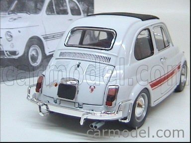ANDY MODEL 1018 Scale 1/18 | FIAT 595 ABARTH LUSSO WHITE