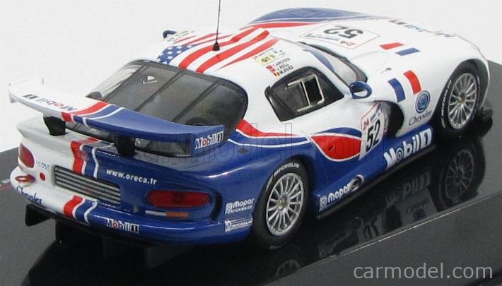 IXO-MODELS LMM073 Scale 1/43 | CHRYSLER VIPER GTS-R 8.0L V10 TEAM ORECA ...
