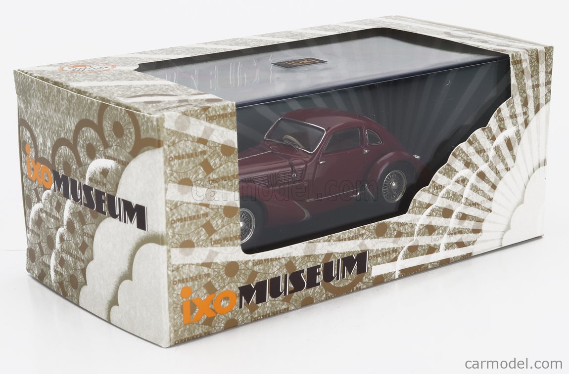IXO-MODELS MUS057 Scale 1/43 | DELAGE D6-70 COUPE 1936 RED