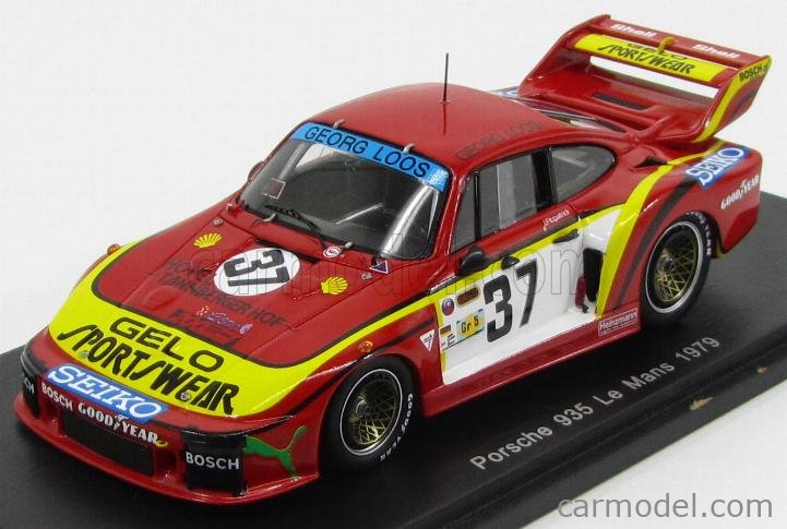 SPARK-MODEL S4166 Scale 1/43 | PORSCHE 935 COUPE 3.0L TURBO TEAM GELO ...