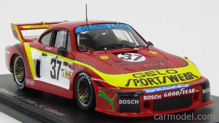 SPARK-MODEL S4166 Масштаб 1/43 | PORSCHE 935 COUPE 3.0L TURBO TEAM GELO ...