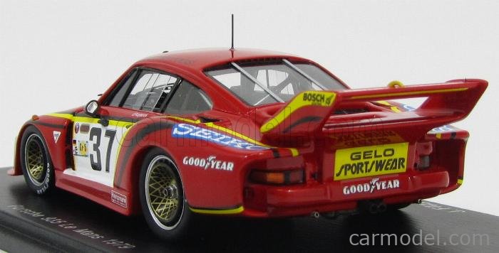 SPARK-MODEL S4166 Scale 1/43 | PORSCHE 935 COUPE 3.0L TURBO TEAM GELO ...