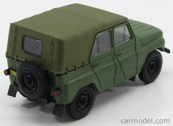 EDICOLA 81564 Масштаб 1/43 | GAZ 469 CABRIOLET CLOSED 1973 MILITARY GREEN