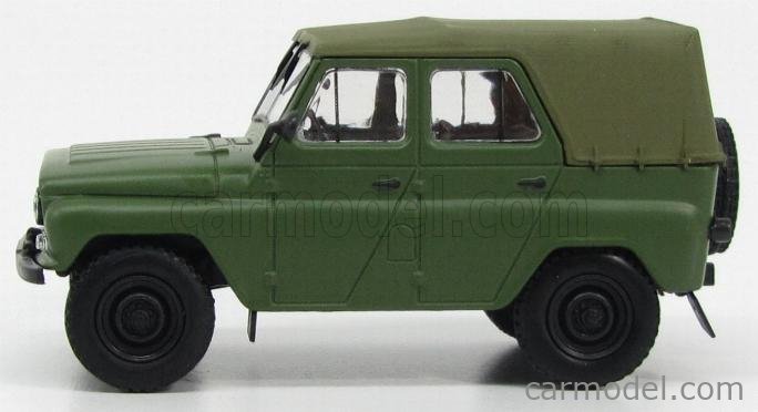 EDICOLA 81564 Масштаб 1/43 | GAZ 469 CABRIOLET CLOSED 1973 MILITARY GREEN