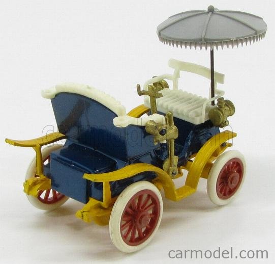 SAFIR 6 Scale 1/43 | DELAHAYE VIS A VIS 4.5 HP 1901 YELLOW BLUE