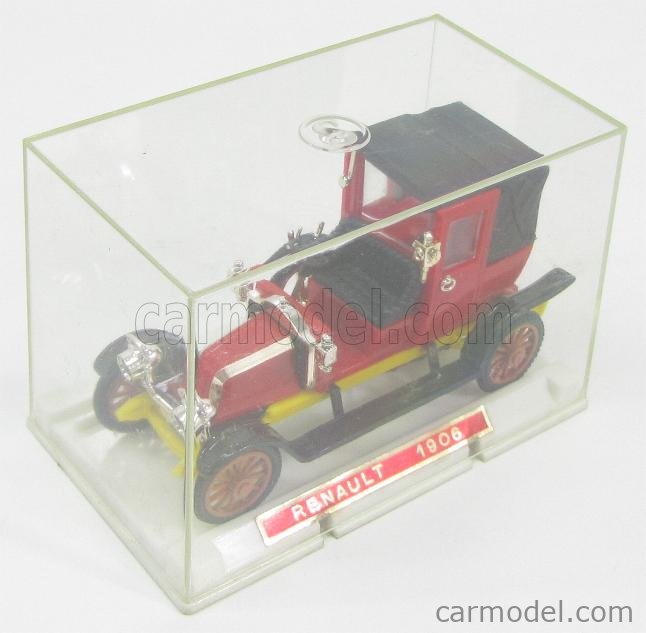 SAFIR 24 Scale 1/43 | RENAULT 35HP CLOSED 1906 RED BLACK