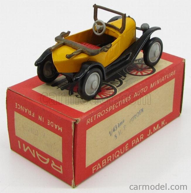 RAMI 81853 Scale 1/43 | CITROEN 5HP YELLOW BLACK