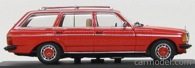 MINICHAMPS 430032215 Scale 1/43 | MERCEDES BENZ 200T SW 1980 ORANGE