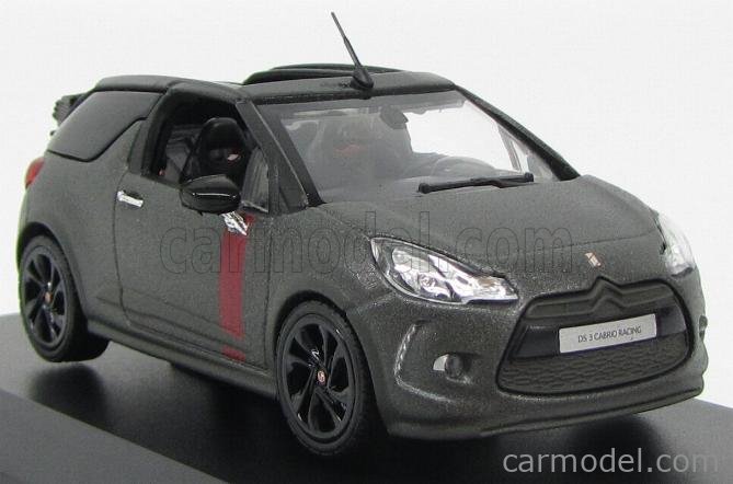 NOREV 155295 Scale 1/43 | CITROEN DS3 CABRIOLET RACING 2014 MATT GREY