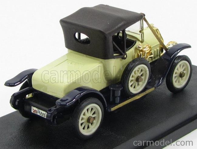 RIO-MODELS 7 Scale 1/43 | FIAT TIPO ZERO 12-15HP SPIDER CLOSED 1914 ...