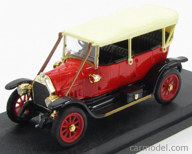 RIO-MODELS 6 Scale 1/43 | FIAT TIPO ZERO 12-15HP SPIDER CLOSED 1914 RED ...