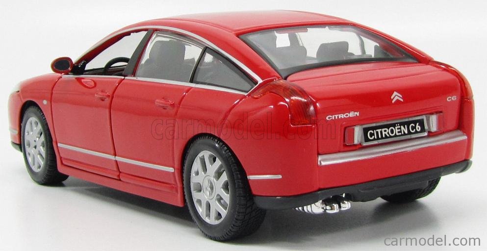 BURAGO 12073R Scala 1/18 | CITROEN C6 2006 RED