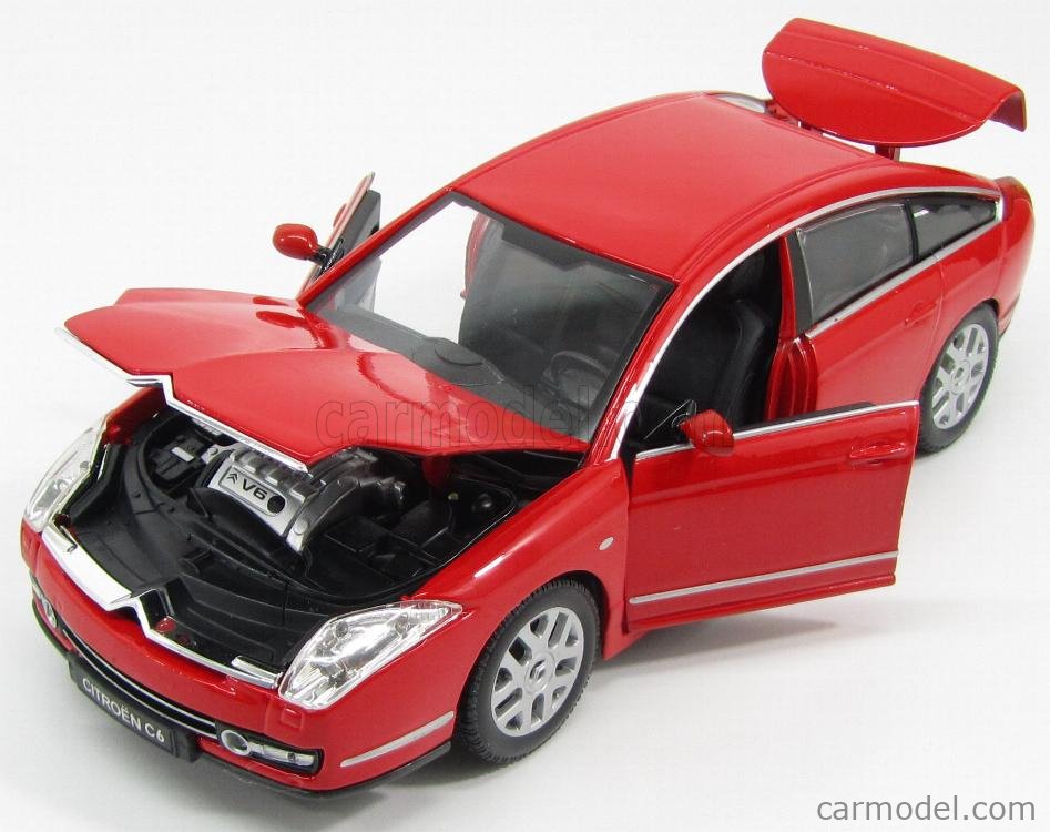 BURAGO 12073R Masstab: 1/18 | CITROEN C6 2006 RED