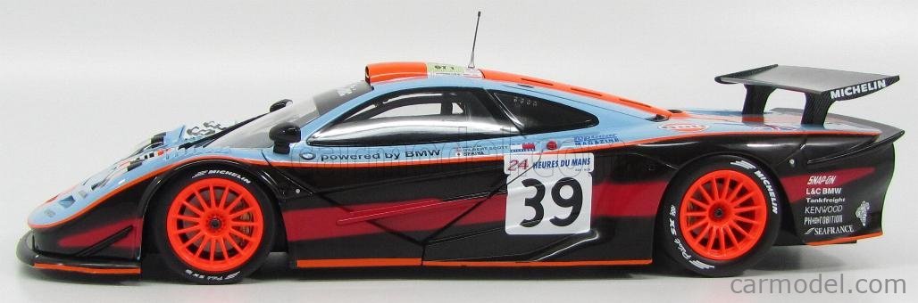 MINICHAMPS 530133739 Scale 1/18 | McLAREN F 1 GTR 6.0L V12 TEAM GULF ...