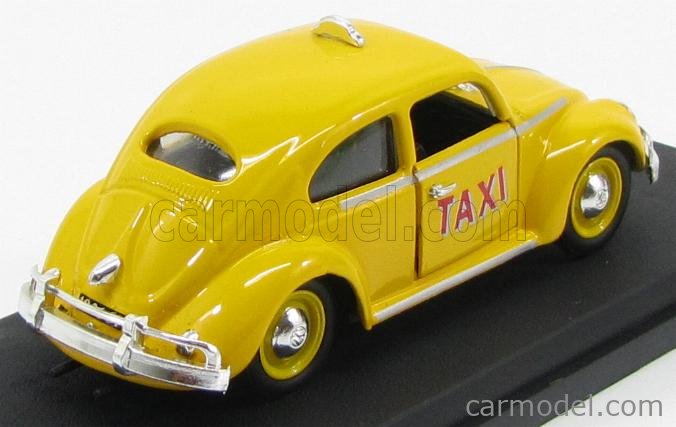 RIO-MODELS SL016 Scale 1/43 | VOLKSWAGEN BEETLE TAXI BRASIL 1953 YELLOW