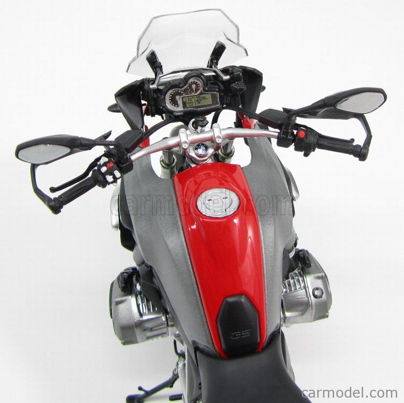 PARAGON-MODELS 80432361588 Scale 1/12 | BMW R1200GS 2013 RED BLACK SILVER