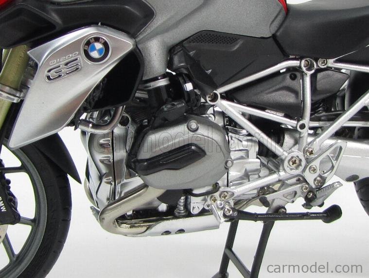 PARAGON-MODELS 80432361588 Scale 1/12 | BMW R1200GS 2013 RED BLACK SILVER
