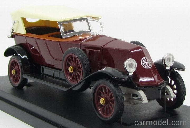 RIO-MODELS 52 Echelle 1/43 | RENAULT 40CV TORPEDO 1923 BORDEAUX BLACK CREAM