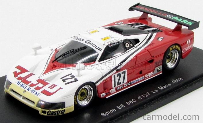 SPARK-MODEL S3586 Scale 1/43 | SPICE SE86C TURBO TEAM CHAMBERLAIN ...
