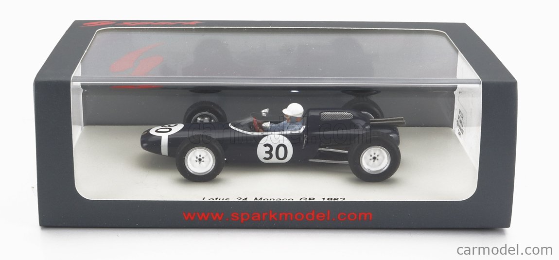 SPARK-MODEL S2138 Echelle 1/43 | LOTUS F1 24 N 30 MONACO GP 1962 ...