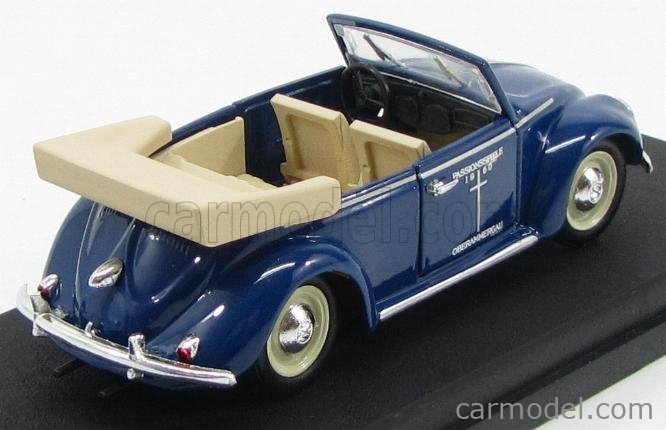 RIO-MODELS SL052 Scale 1/43 | VOLKSWAGEN BEETLE PASSIONSSPIELE OBERAMMERGAU CABRIOLET OPEN 1950 ...