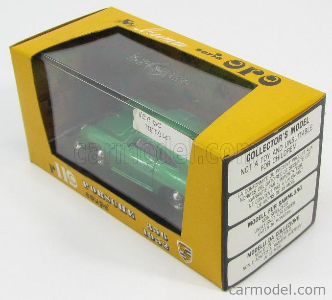 BRUMM R119 Escala 1/43 | PORSCHE 356 COUPE 1952 GREEN MET