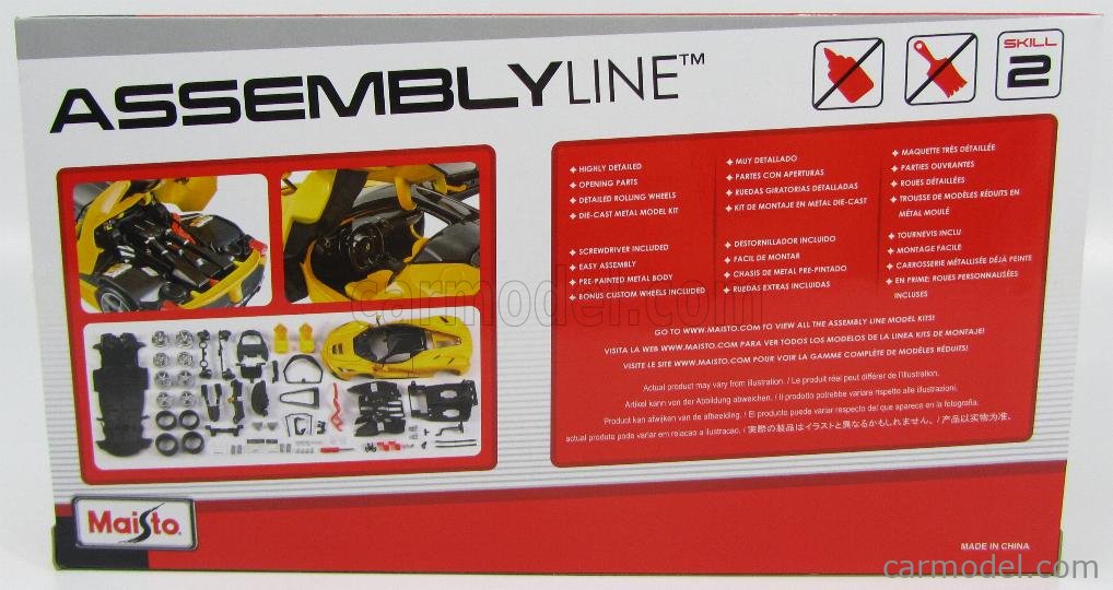 MAISTO 39897 Echelle 1/18 | FERRARI LAFERRARI 2013 YELLOW