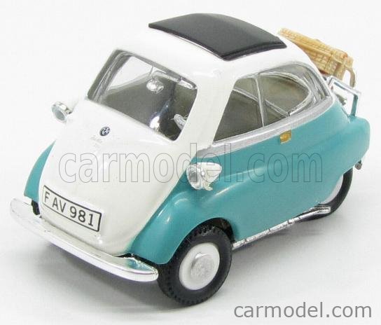 HONGWELL 25129 Scale 1/43 | BMW ISETTA 250 1960 GREEN WHITE